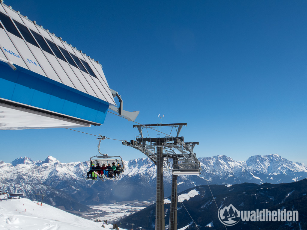 Der Skicircus Saalbach Hinterglemm Leogang Fieberbrunn - Unendliche Weiten